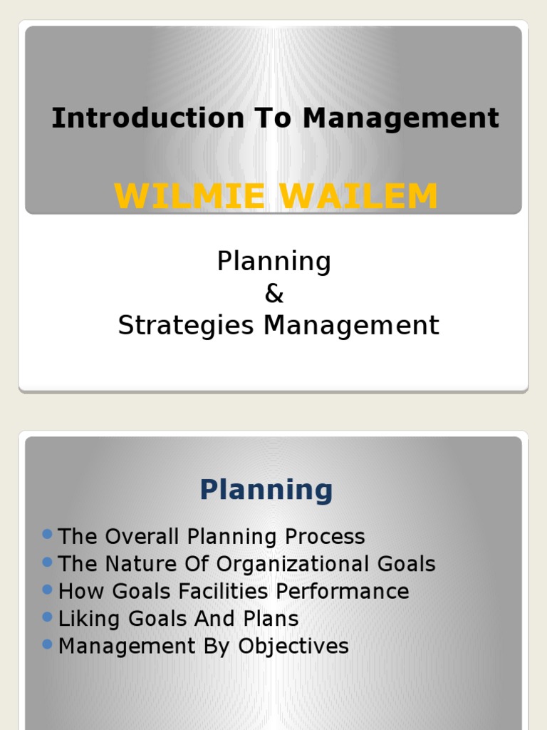 Introduction To Management | PDF