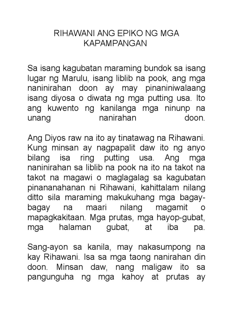 Epiko Ng Ramayana Buong Kwento