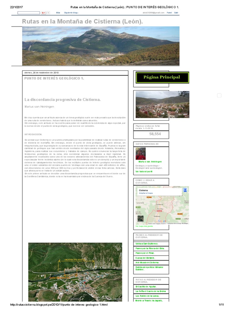La Discordancia Progresiva de Cistierna. | PDF | Estrato | Geología