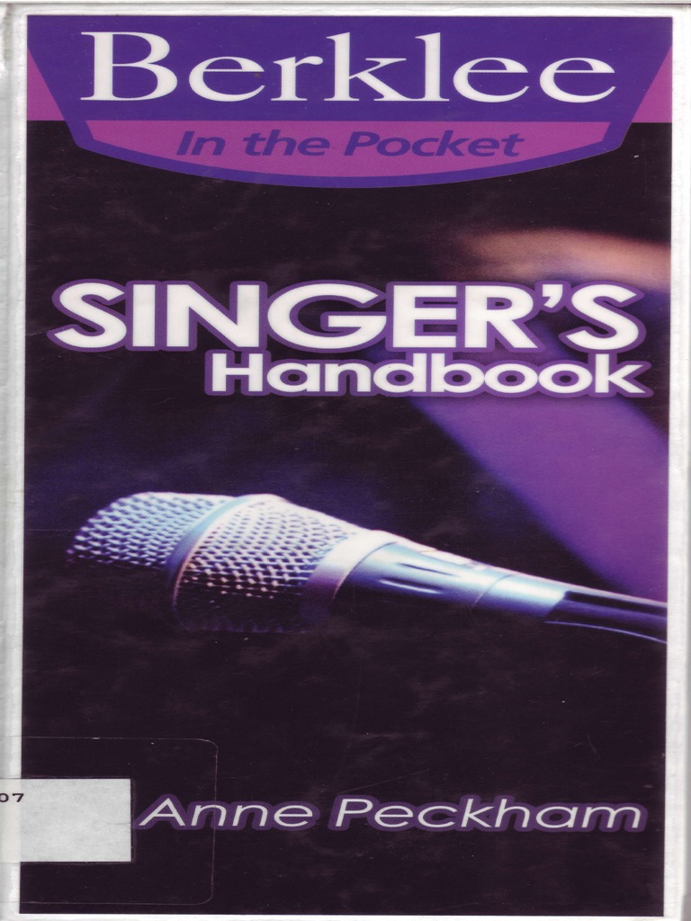 Anne Peckham - Singer's Handbook (2004) | PDF | Singing | Breathing