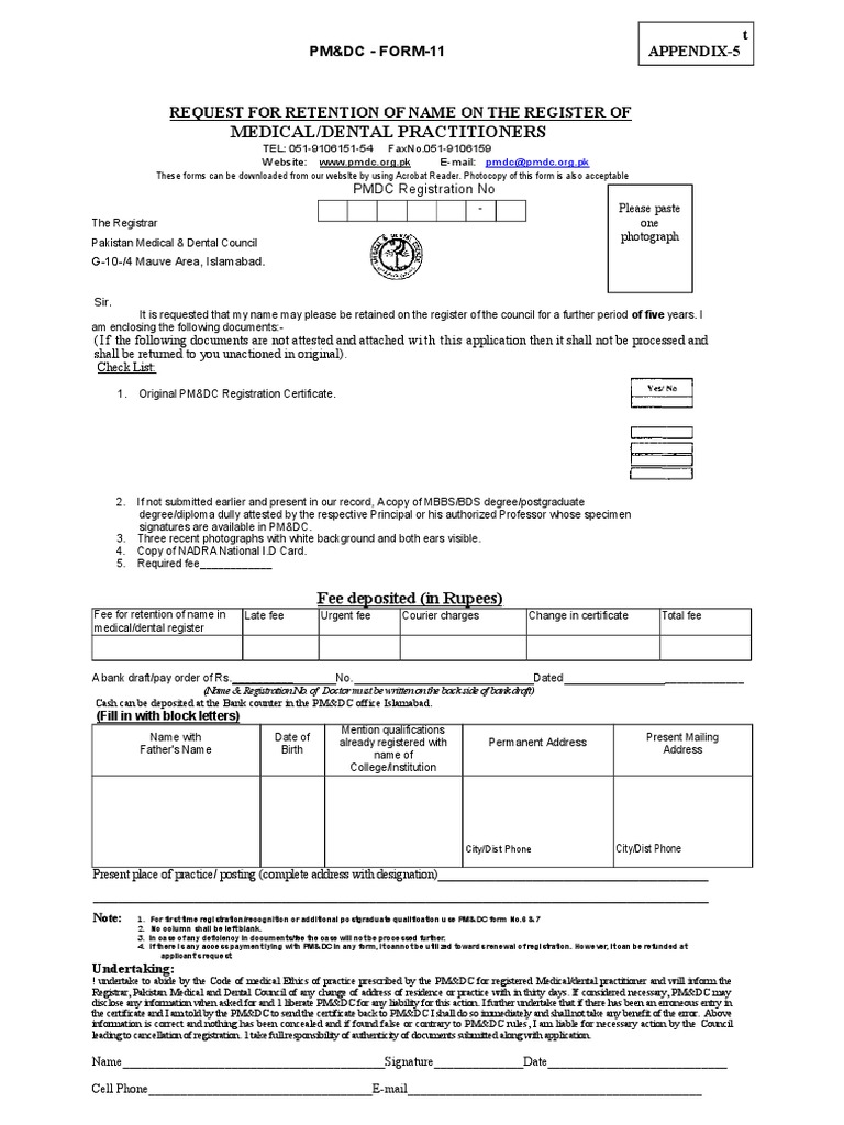 PMDC Renewal Form | PDF | Affidavit | Dental Degree