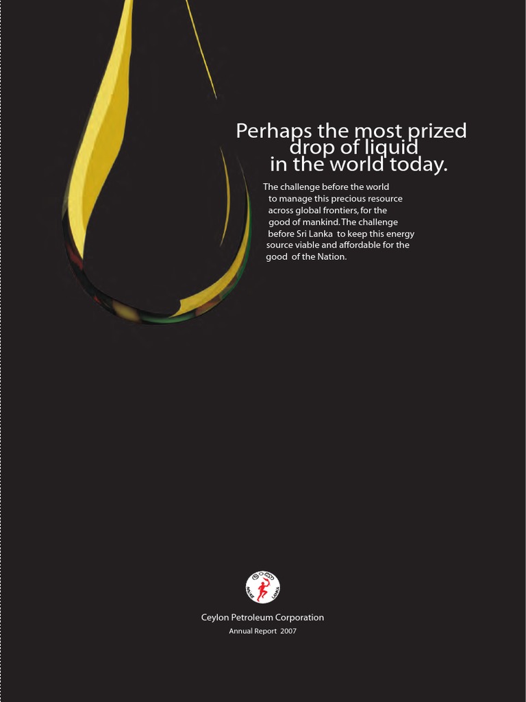 CPC Annual Report 2007 | PDF | Waste Management | Price Of Oil