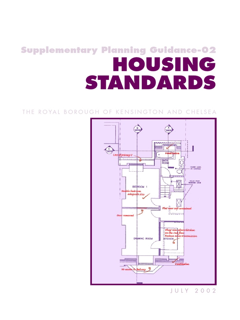 Housing Standards Guidance Kensington | PDF | Hostel | Apartment
