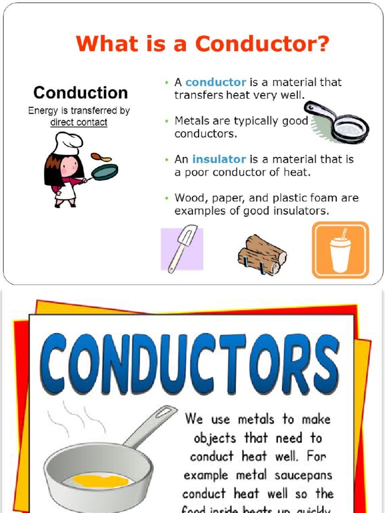 Example Of Conductor And Insulator