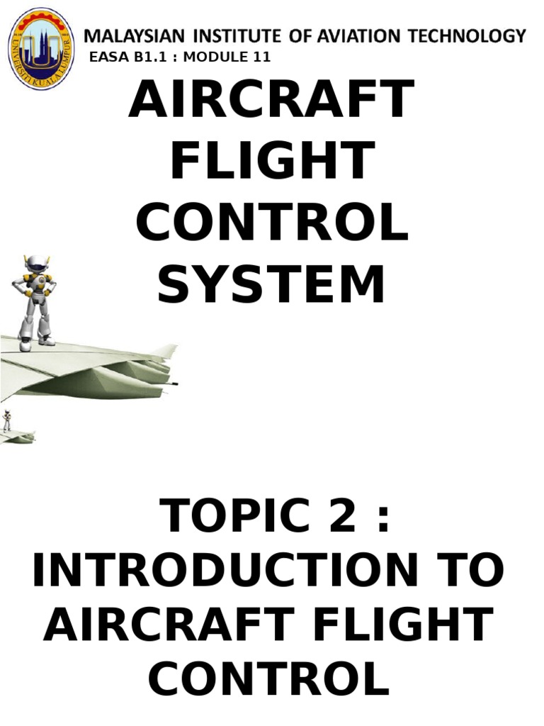 Overview of Aircraft Flight Controls | PDF | Flight Control Surfaces ...