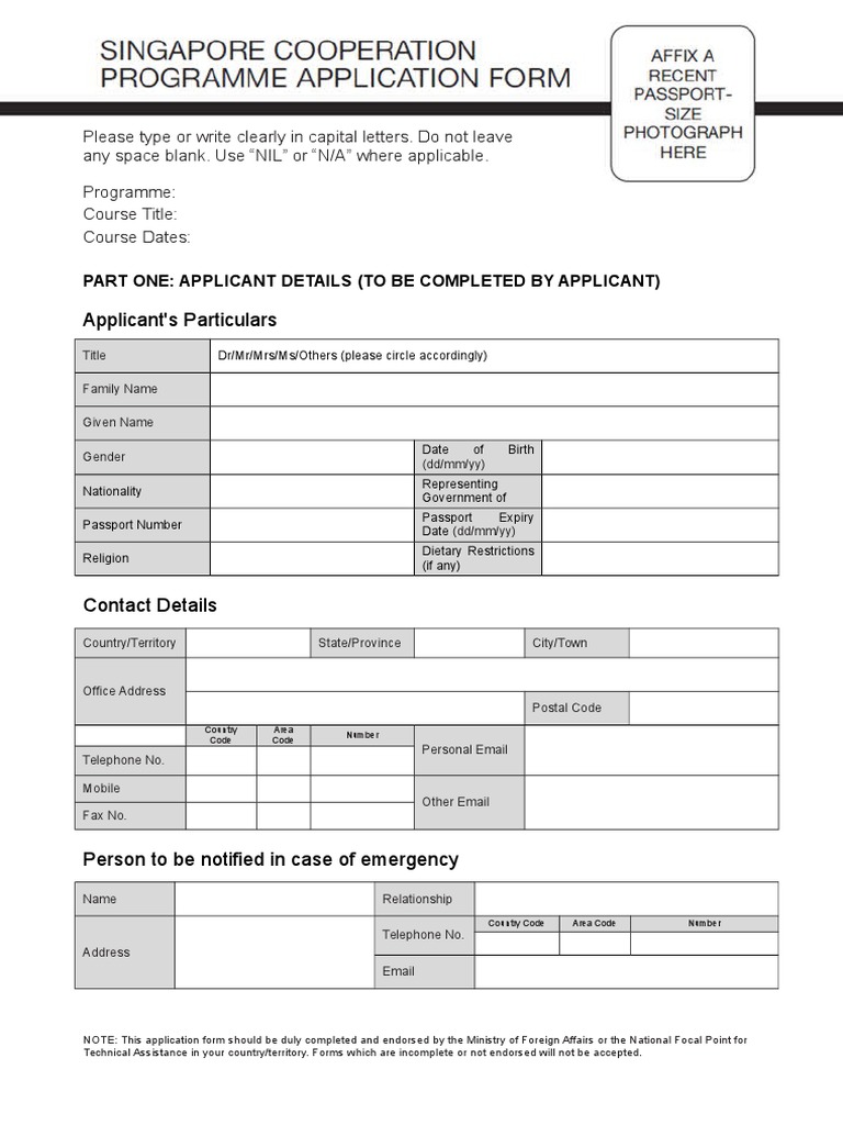 SCP Application Form | PDF | Insurance | Service Industries