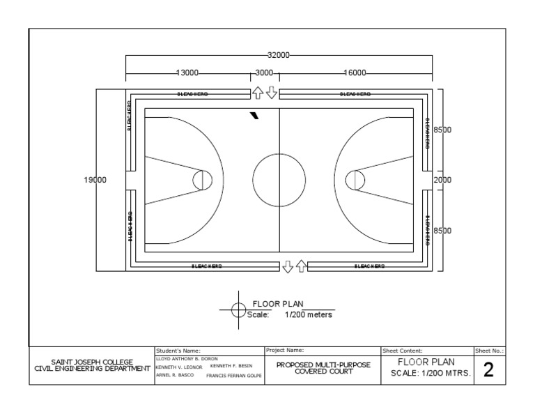 Bleachers Bleachers: Floor Plan | PDF