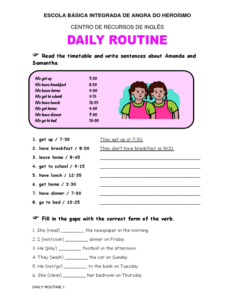 Centro de Recursos de Inglês: Escola Básica Integrada de Angra Do ...