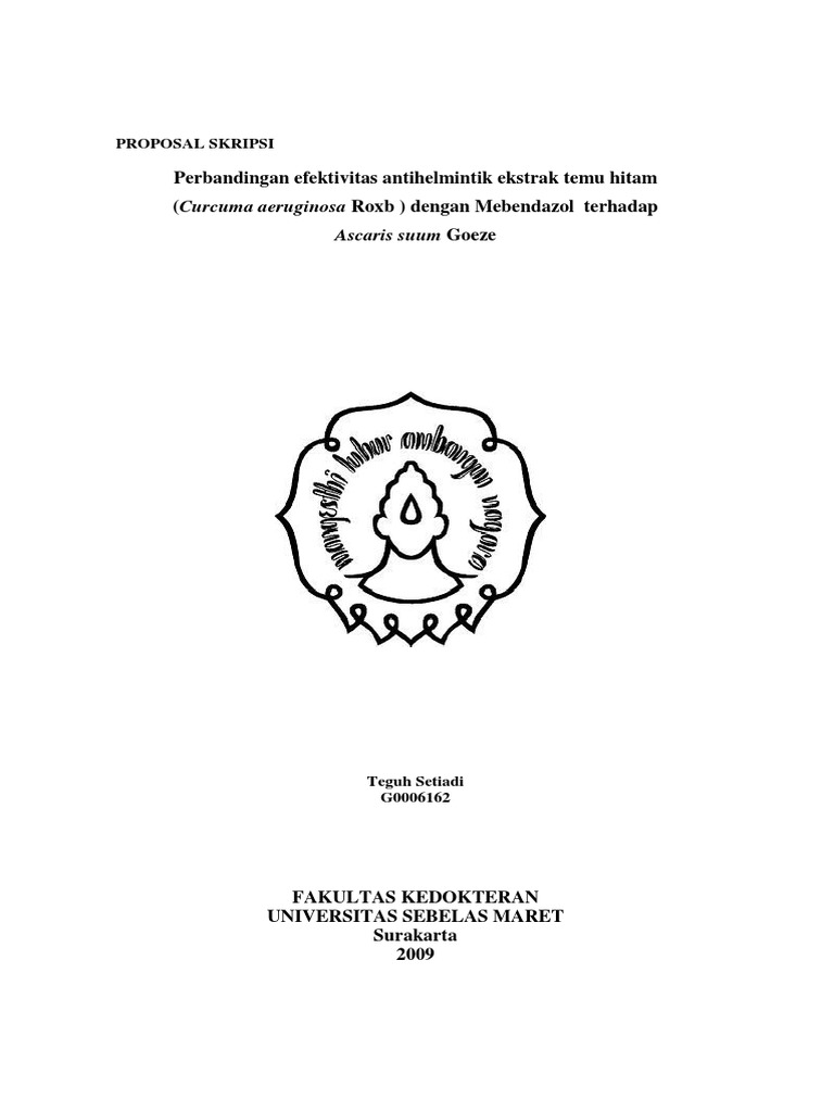 Ekstrak Temu Hitam | PDF | Kesehatan Holistik