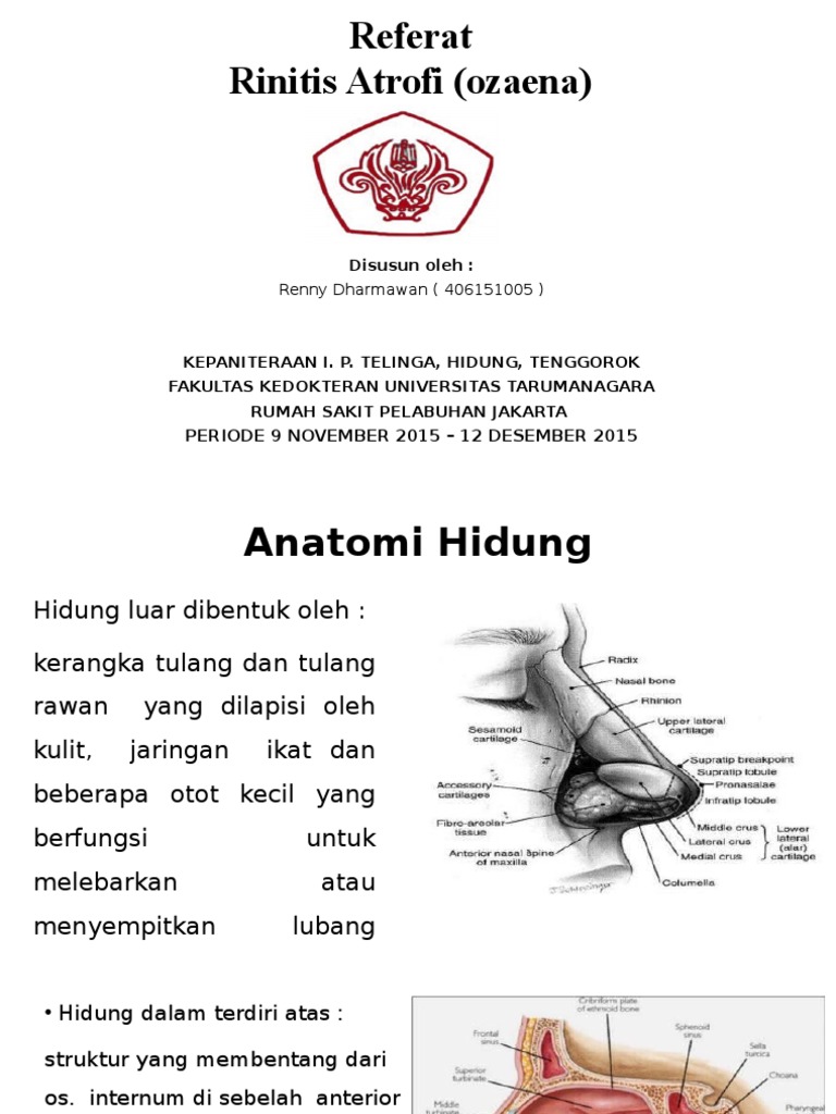 Referat Ozaena | PDF | Sains & Matematika