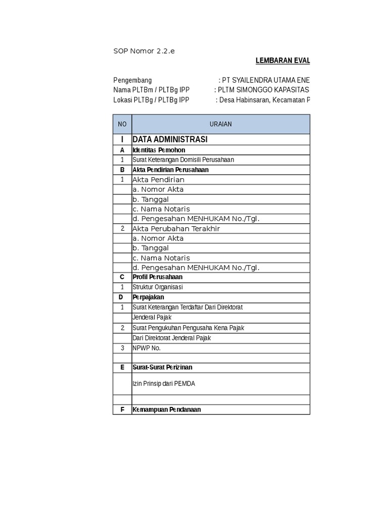 Evaluasi Data Administrasi PT Syailendra | PDF | Pengelolaan Keuangan ...