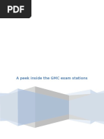 OSCE Station Sample | PDF | Emergency Department | Physical Examination