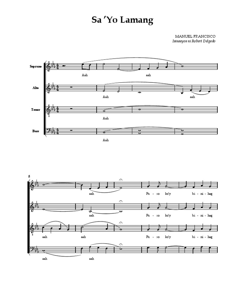 Sa Yo Lamang PDF | PDF