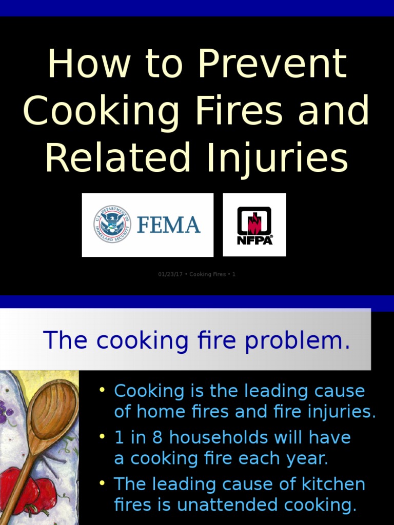 How To Prevent Cooking Fires and Related Injuries | PDF How To Prevent Cooking Fires and Related Injuries | PDF