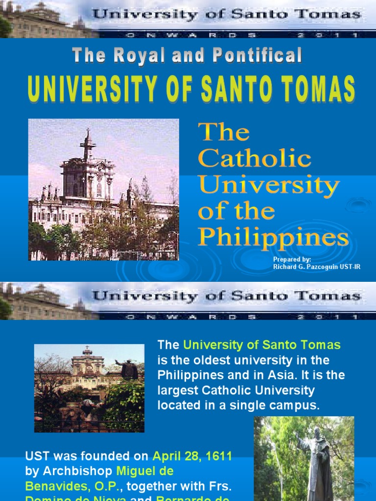 The University of Santo Tomas | Catholic Church