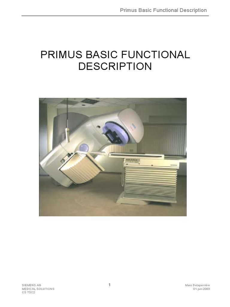 Primus Description | PDF | Particle Accelerator | Electron