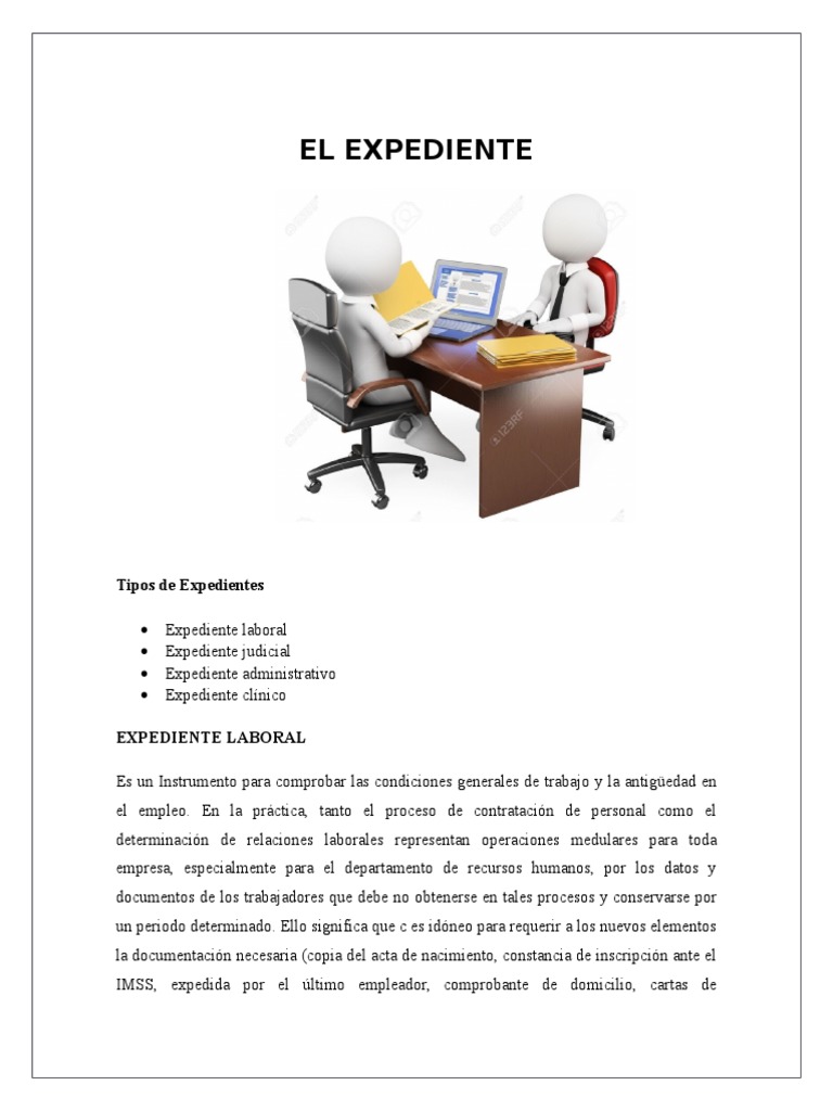 Importancia Del Expediente Laboral Del Empleado Importancia Del Expediente Laboral Del Empleado