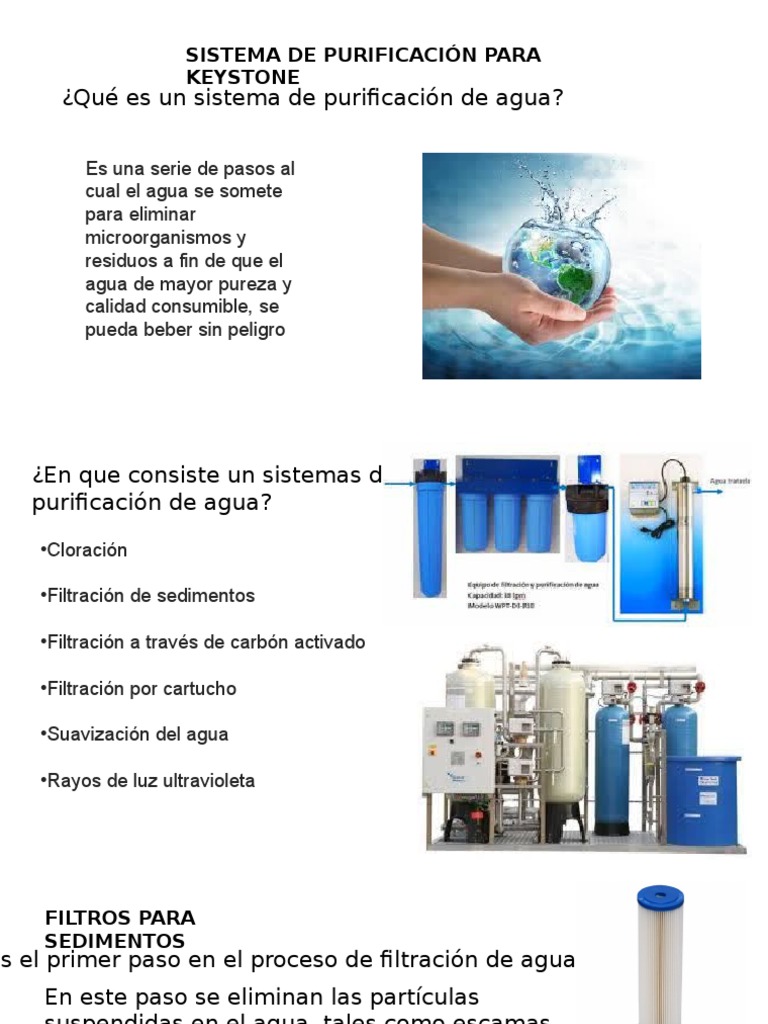 Purificacion de Agua | PDF | Agua potable | Filtración