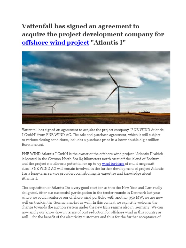 Wind Power Magazine News | PDF