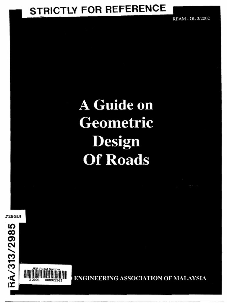 A Guide On Geometric Design of Road | PDF | Traffic | Controlled Access ...