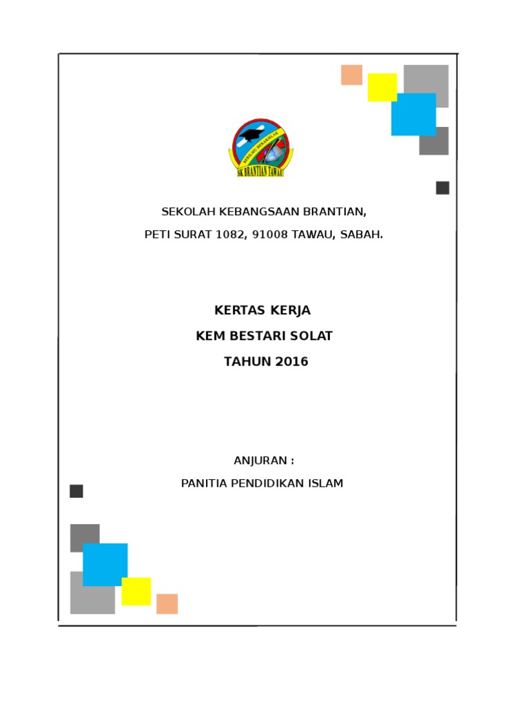Cover Kertas Kerja Kbs | PDF