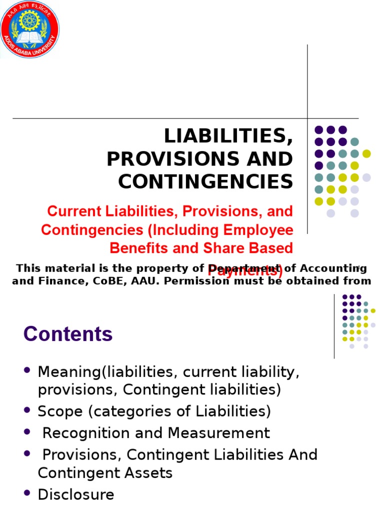 Liablities Provision and Contingences Suger Factory | PDF ... Liablities Provision and Contingences Suger Factory | PDF ...