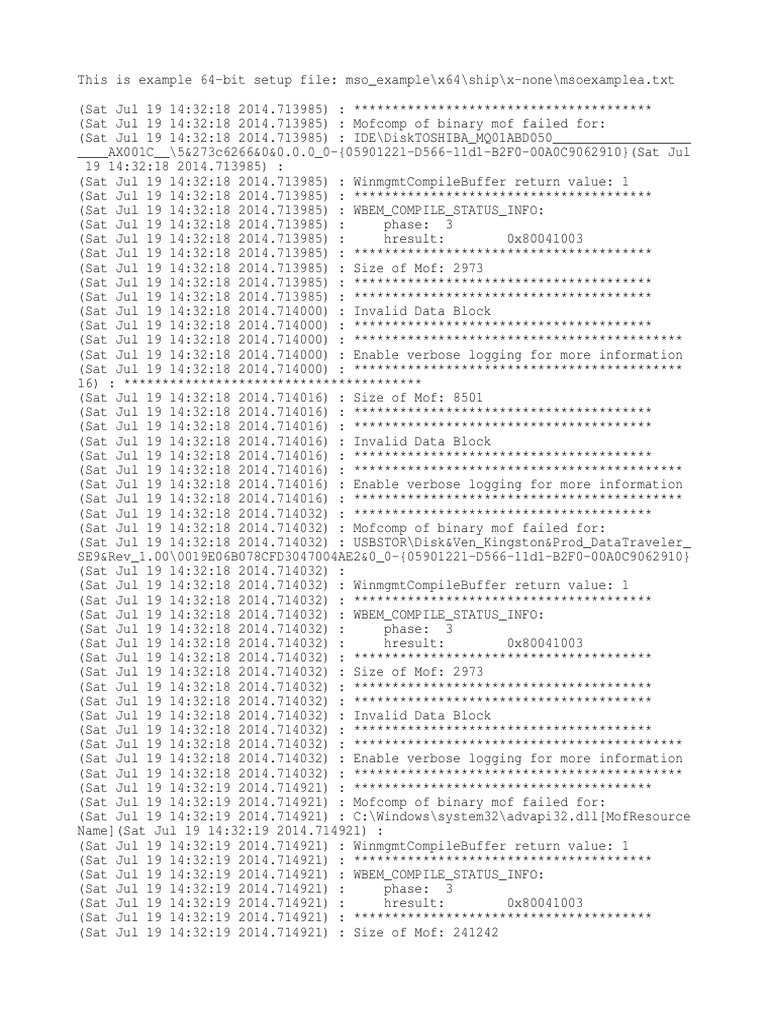 Mso Example Setup File A | Computer Architecture | Computer Programming ...