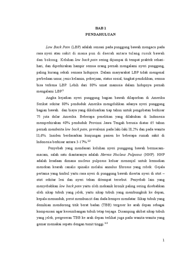 Lapkas LBP E.C Ischialgia | PDF