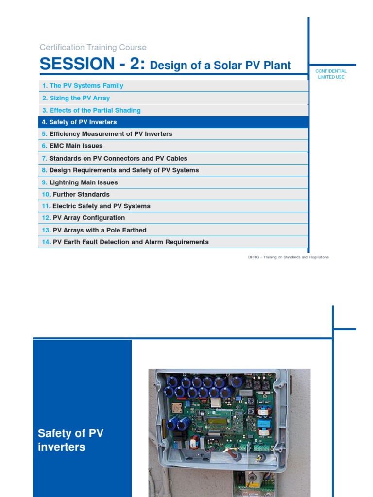 2 3 Dewa Training Design Of A Solar Pv System Part 2 Pdf