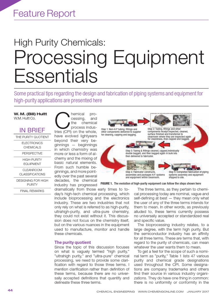 High-Purity Equipment Design Essentials | PDF | Welding | Construction