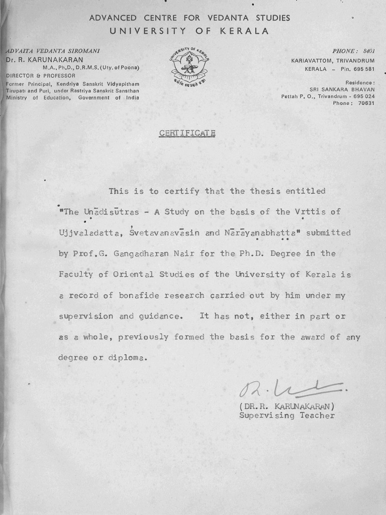 02 - Certificate and Declaration | PDF