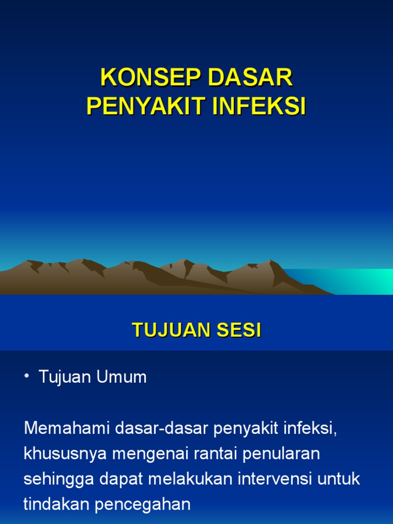 Konsep Dasar Penyakit Infeksi | PDF