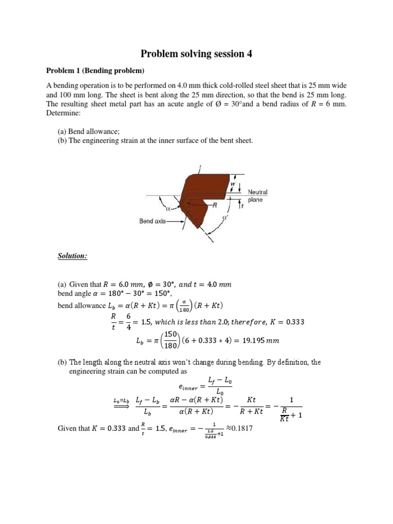 Problem Solving Session 4 With Solution | PDF | Mechanics | Physics