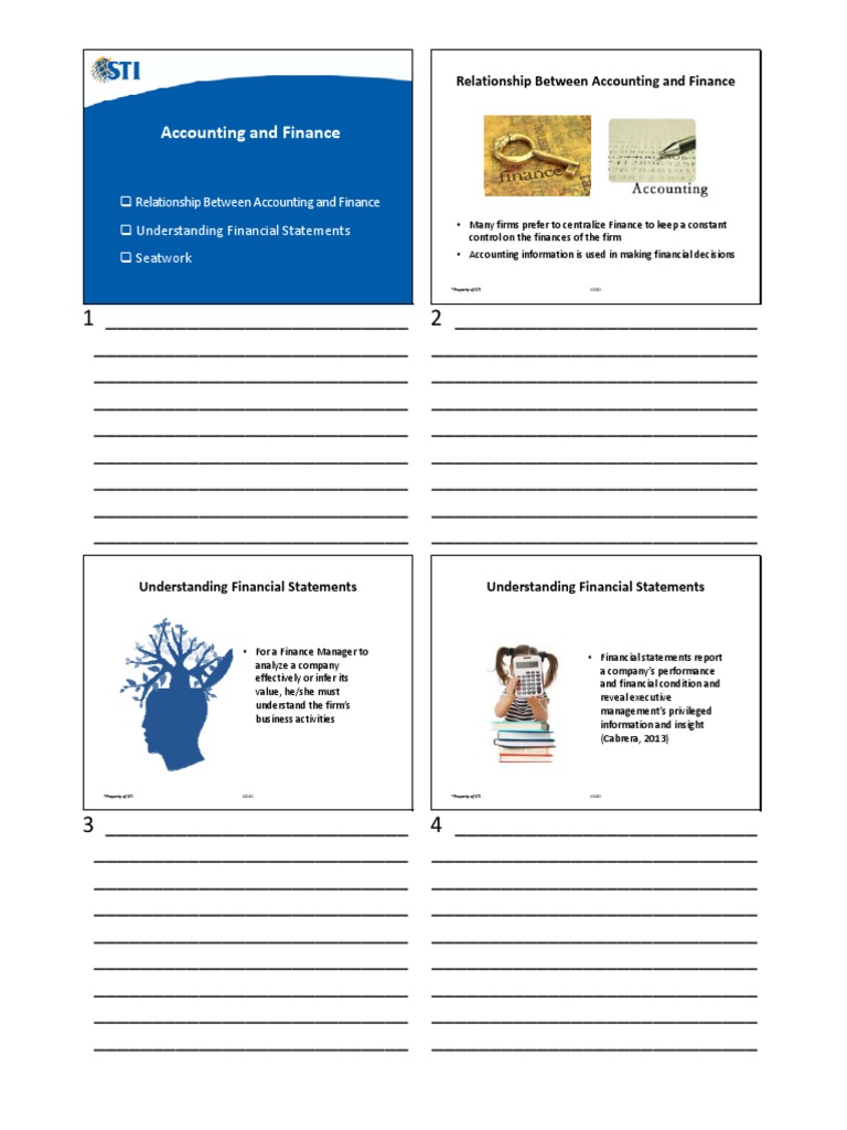 03 LCD Slide Handout 1 | PDF | Financial Statement | Cash Flow Statement