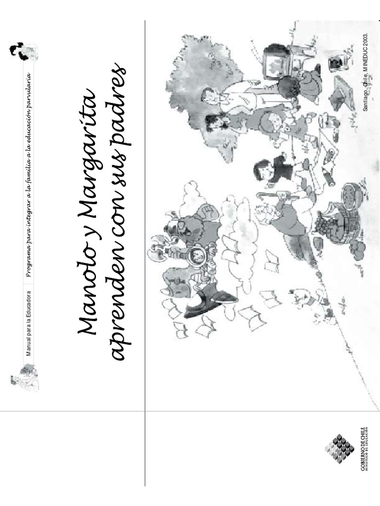 Manolo y Margarita Aprenden Con Sus Padres MANUAL PARA PREESCOLAR PDF ...