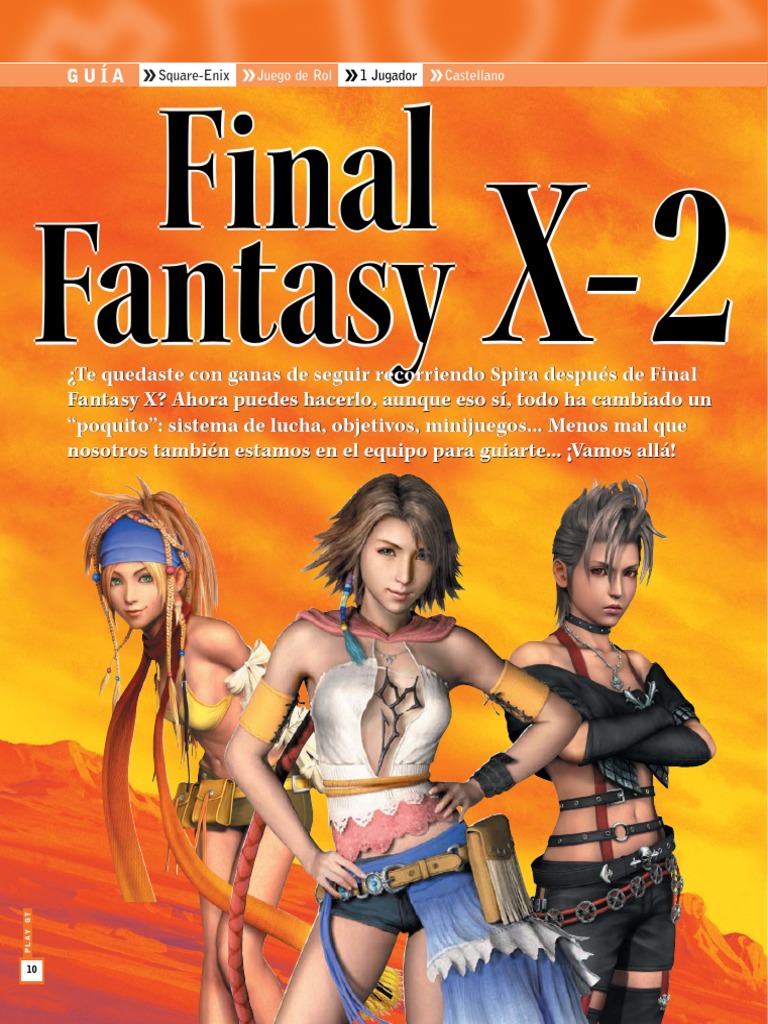 Final Fantasy X-2 - Play Mania Guias Y Trucos PDF | PDF | Shooting ...
