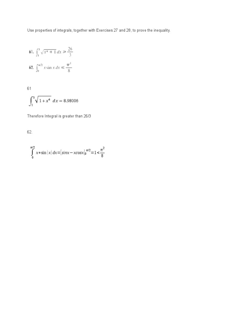 Proving Integral Inequality with Properties | PDF | Teaching Methods ...