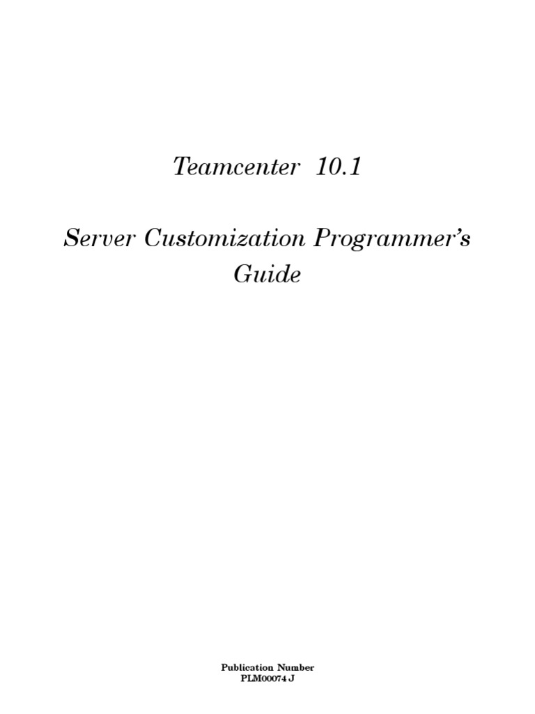 Server Customization Programmers Guide Pdf Class Computer Programming Object Oriented