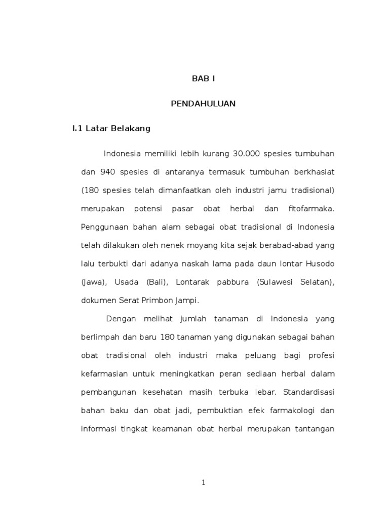Rasionalisasi Fitofarmaka Nodiar Fixxx-2 | PDF