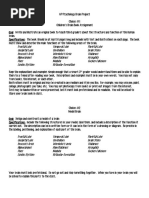 AP Psychology Brain Project: Unit 3: Biological Bases of Behavior | PDF ...