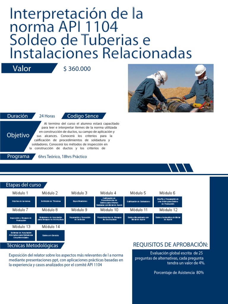 Interpretación-de-la-norma-API 1104 PDF | PDF
