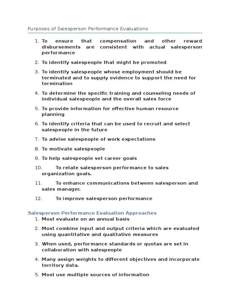 Sales Manager Performance | PDF | Sales | Performance Appraisal