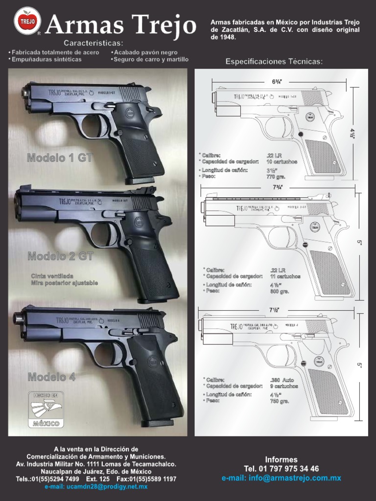 Folleto Armas Trejo | PDF