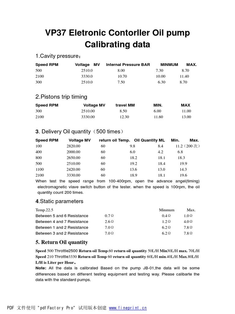 Vp37 en 介绍说明 | PDF | Switch | Pump