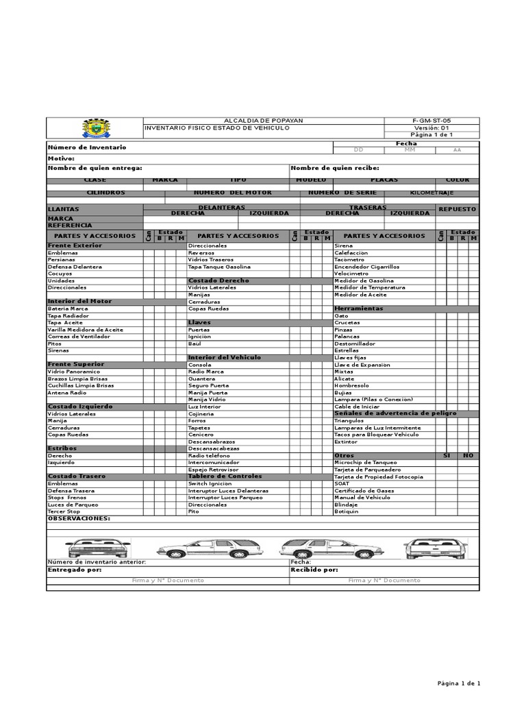 f Gm St 05 Inventario de Vehiculos