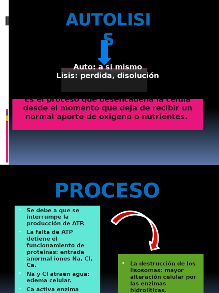 AUTOLISIS | PDF | Citoplasma | Biología Celular)