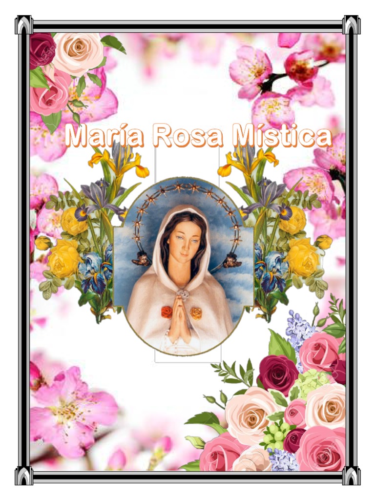 Rosario de La Rosa Mística | Descargar gratis PDF | María, madre de ...