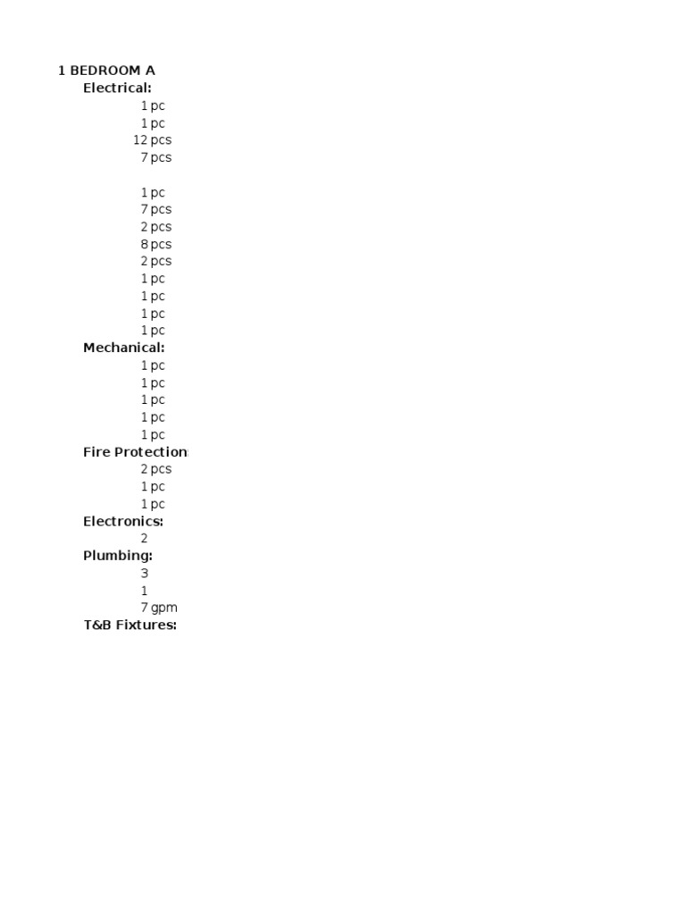 Count Per Units | PDF