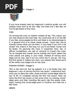 Ortega Cheat Sheet 2x2 | PDF