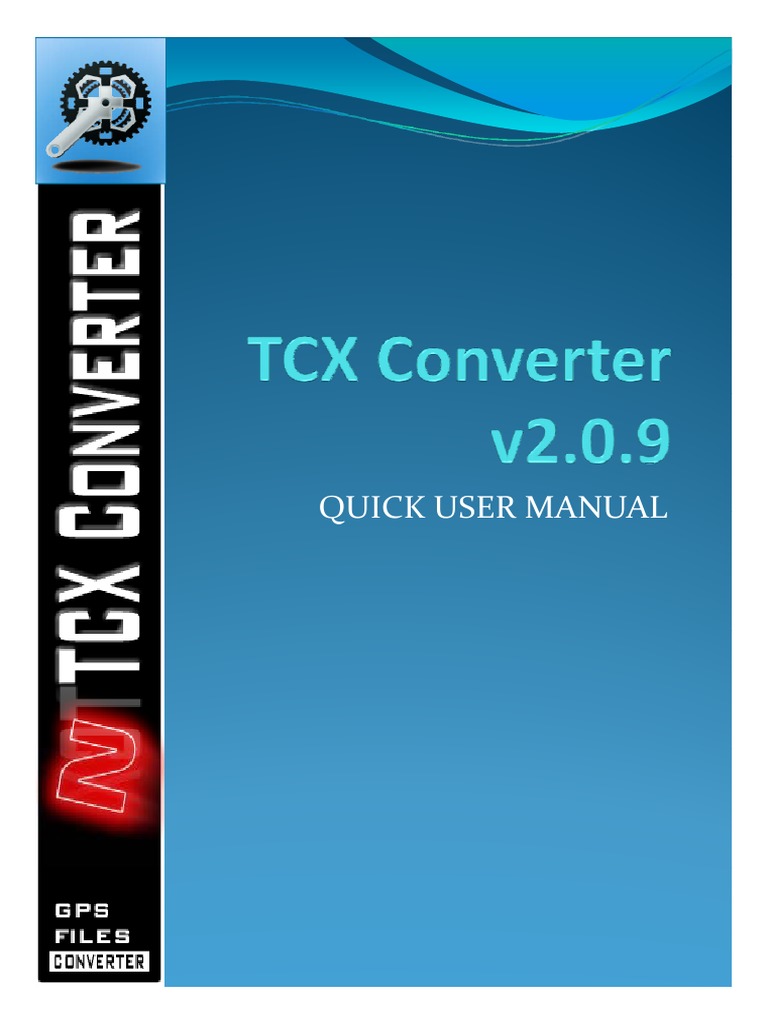 TCX Converter USER MANUAL PDF | PDF